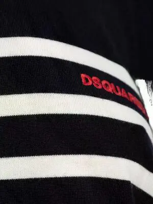 Dsquared2 Striped Wool Sweater