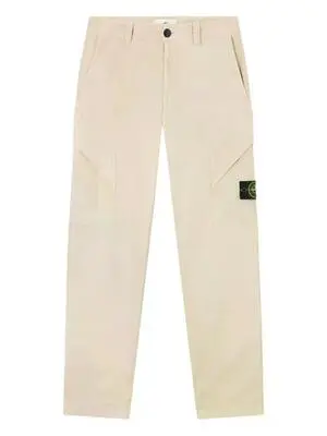 Stone Island Cargo-Pocket Trousers Neutrals