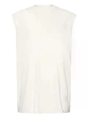 Rick Owens Raw-edge Sleeveless Tank Top
