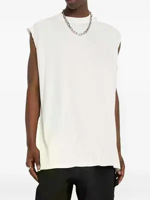 Rick Owens Raw-edge Sleeveless Tank Top