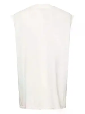 Rick Owens Raw-edge Sleeveless Tank Top