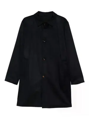 KIRED Button-fastening Coat - Blue