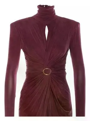 Elisabetta Franchi High Neck Evening Dresses