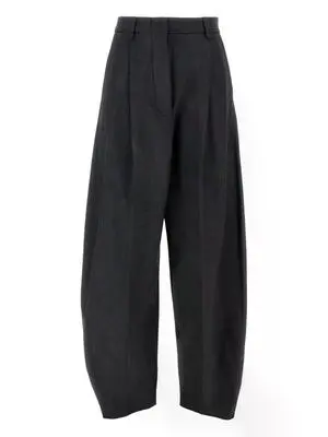 THELATEST Pleated Side-pocket Trousers