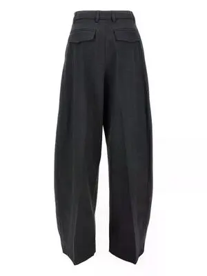 THELATEST Pleated Side-pocket Trousers
