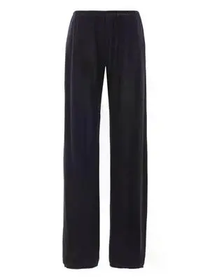 Co Elasticated-waistband Cashmere Trousers