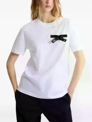PATOU Bow-embellished T-shirt