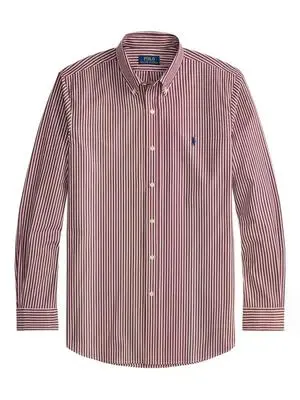 Polo Ralph Lauren Striped Button-down Shirt - Red