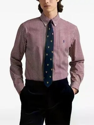 Polo Ralph Lauren Striped Button-down Shirt - Red
