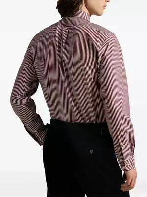Polo Ralph Lauren Striped Button-down Shirt - Red
