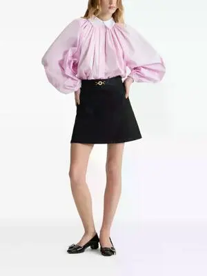 PATOU Long-sleeved Poplin Blouse - Pink