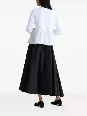 PATOU Ruffle-hem T-shirt