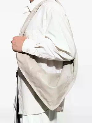 LEMAIRE Scarf Leather Shoulder Bag - Neutrals
