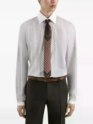 Dolce & Gabbana Monogram Silk Neck Tie