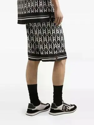 Dolce & Gabbana Logo-print Patterned Shorts