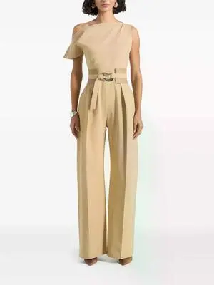 Maniere De Voir Belted Jumpsuits