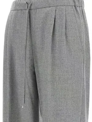 Max Mara Pleated-front Drawstring Trousers