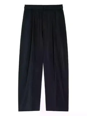 Lemaire Men's Belted Pleated Pants