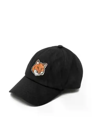 Maison Kitsuné Embroidered Logo Patch Cap