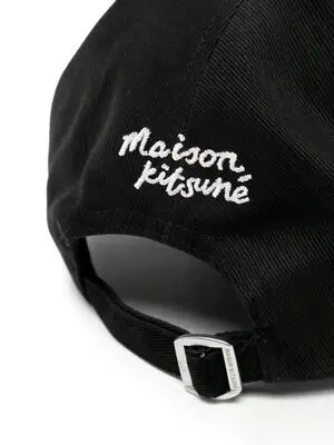 Maison Kitsuné Embroidered Logo Patch Cap