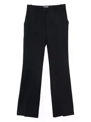 P.a.r.o.s.h Pocket-detail Wool Trousers - Blue