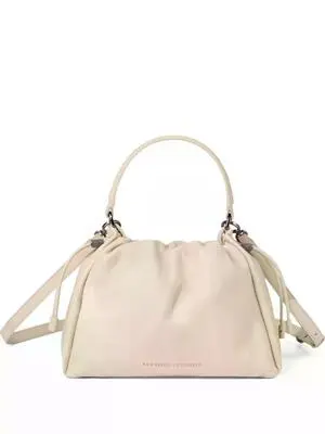 Brunello Cucinelli Leather Bucket Bag