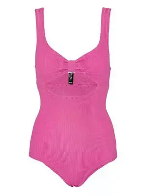 Remain Birger Christensen Cut-out One-piece Swimsuit - Pink