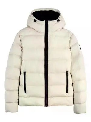 FAY Quilted Hooded Jacket - White