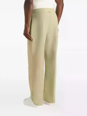 Manière De Voir Henri Foldover Trousers - Green