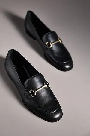 Maeve Horsebit Loafers - Black