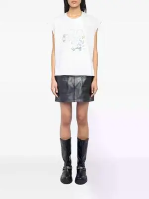 Zadig&Voltaire Cloe Cotton Tank Top