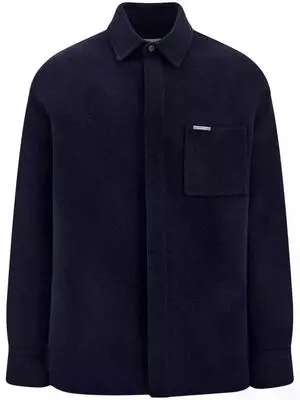 FERRAGAMO Logo-plaque Shirt Jacket