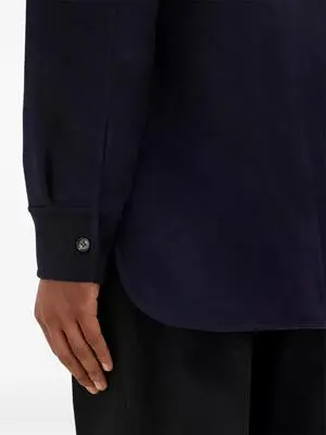 FERRAGAMO Logo-plaque Shirt Jacket