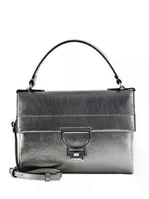 COCCINELLE Arlettis Metallic Leather Tote Bag