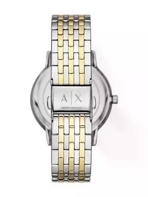 Armani Exchange Stainless Steel Watch With Two-tone Bracelet