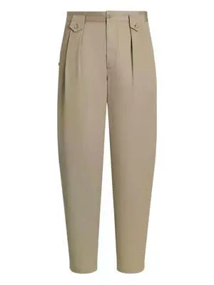 Dolce & Gabbana Pleat-detail Trousers - Neutrals