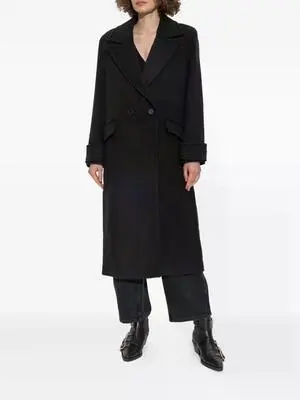 ALLSAINTS Double-breasted Lapel Coat