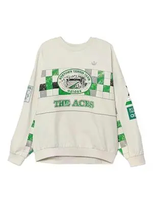 Adidas Checkers-print Sweatshirt