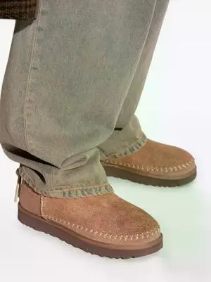UGG Mini Biarritz Suede-leather Boots