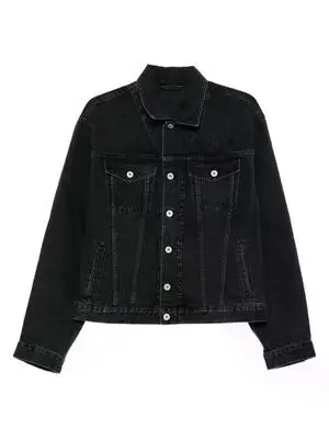Kenzo Boke Flower Denim Trucker Jacket - Black