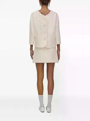 Marc Jacobs Tweed Backwards Jacket