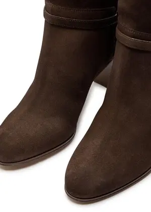 Valentino Garavani Pattie 75 Knee-high Boots - Brown