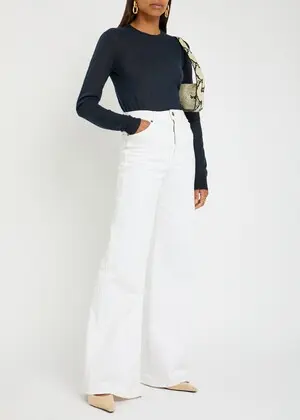 JOSEPH Cashmere Knit Top - Navy