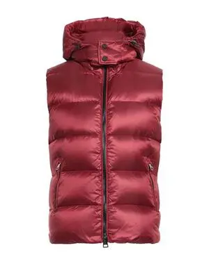 JAN MAYEN Quilted Vest - Red