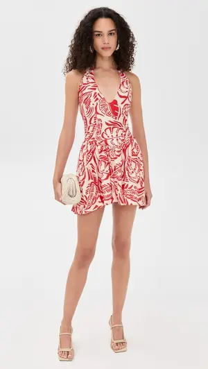 SEVEN WONDERS Brydie Floral Mini Dress