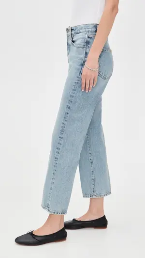 FRAME The Vertical Crop Jeans