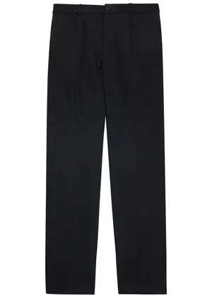 Moncler Cotton-blend Trousers - Navy