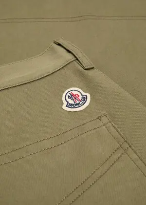 Moncler Stretch-cotton Cargo Trousers