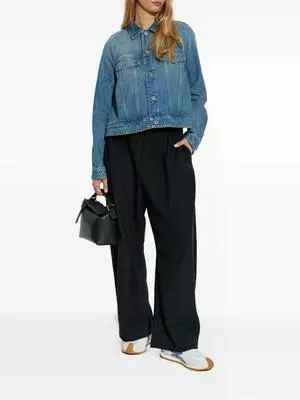 Loewe Raglan-sleeve Denim Jacket