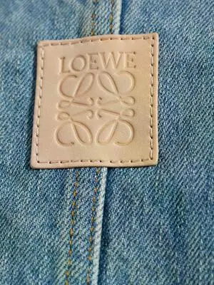 Loewe Raglan-sleeve Denim Jacket